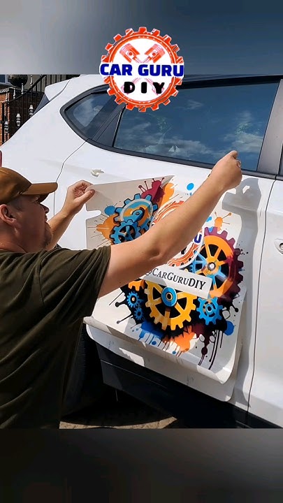 Foil on Car Easier than you think DIY @CarGuruDIY - YouTube