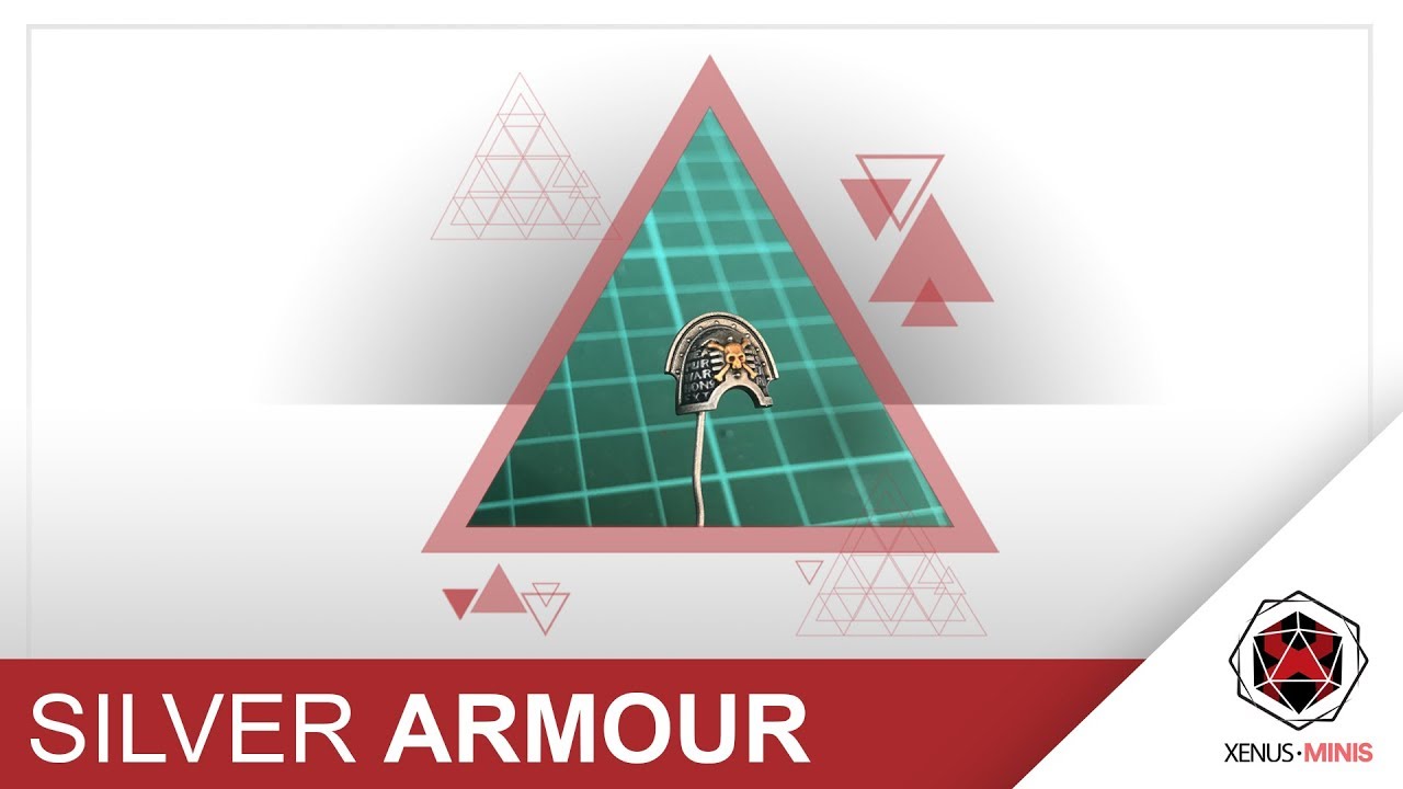 How to Paint Silver Armour Quickly Using 3 Colours - YouTube