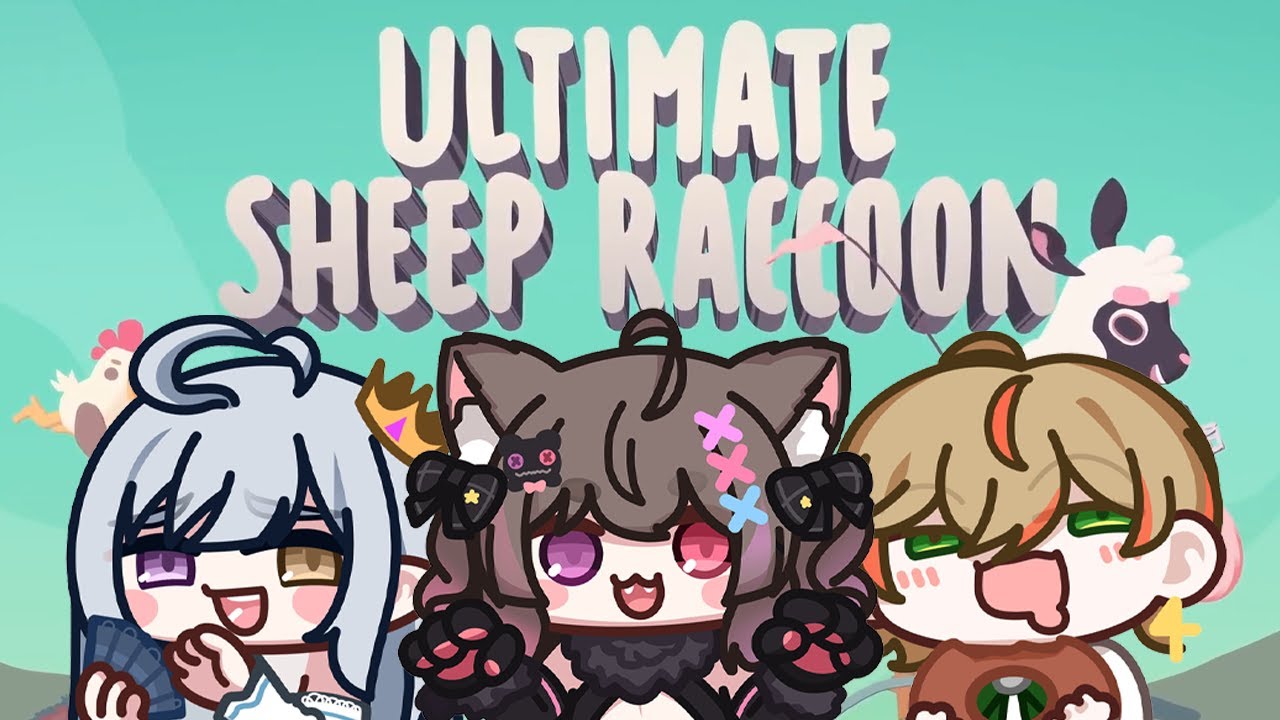 【Ultimate Sheep Raccoon DEMO】超級雞馬的續作 一起來衝呀ᐠ(°∀｡)ᐟ @hakuchuumutiara @toki_jupiter 【貓宮步夢】 - YouTube