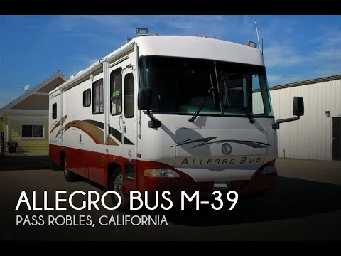 [SOLD] Used 1998 Allegro Bus M-39 in Pass Robles, California - YouTube