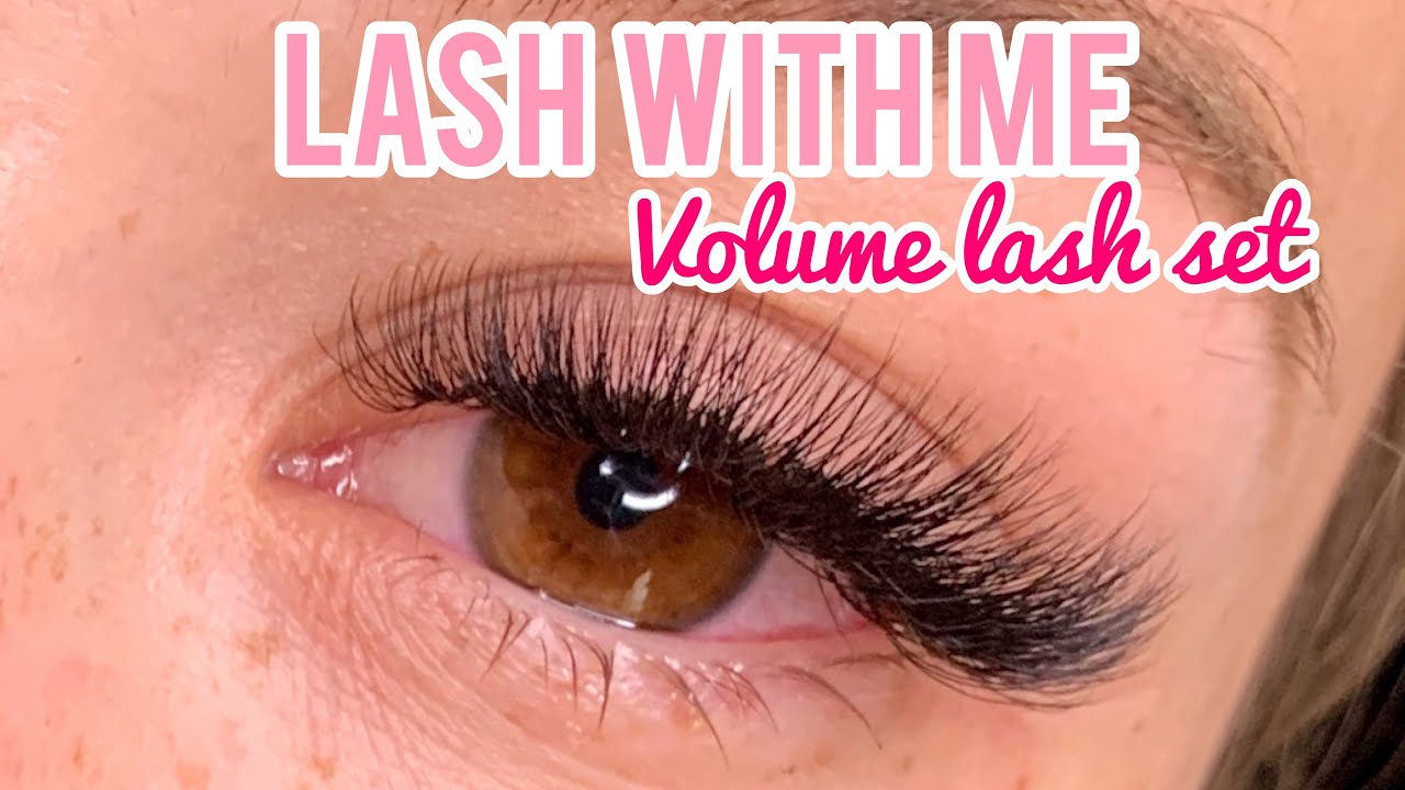 Lash With Me Volume Lash Set | Whiplash Supplies - YouTube