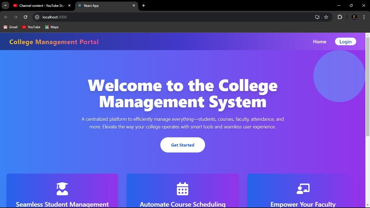 Asssignment for frontend developer role at @ Amigo Softcom - YouTube