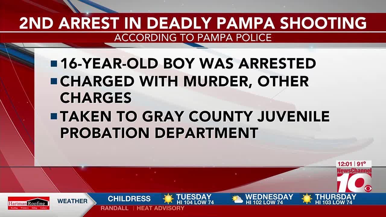 VIDEO: Pampa police: 16 year old arrested in connection to deadly ... VIDEO: Pampa police: 16 year old arrested in connection to deadly ...