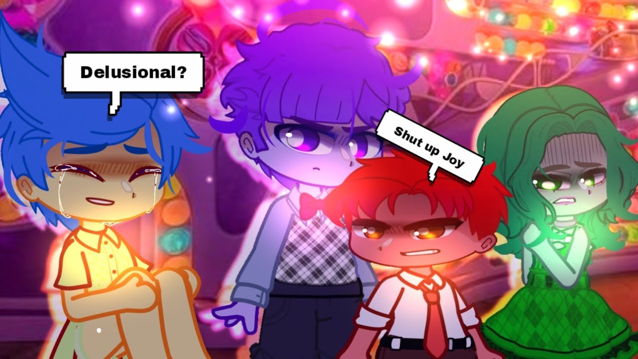 Delusional? 💔 ||Inside Out 2|| Gacha Club/Gacha Life||Meme|| - YouTube