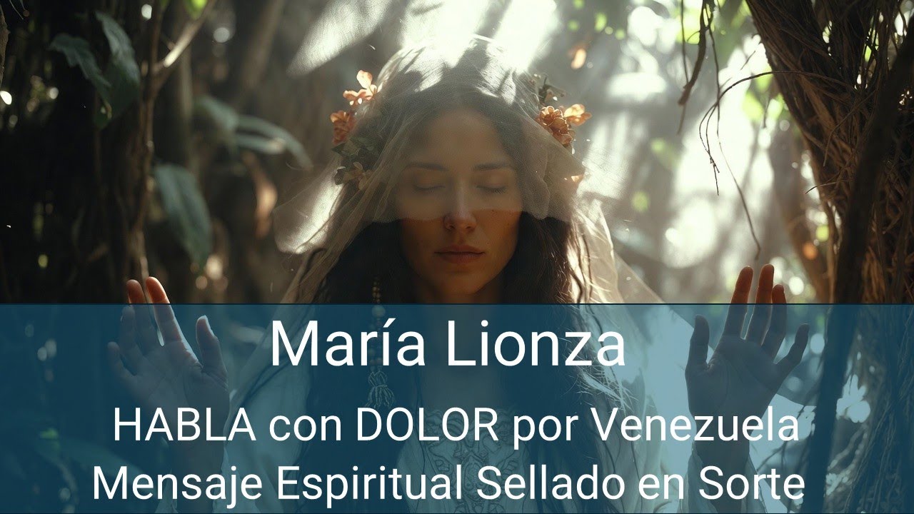 María Lionza HABLA con DOLOR por Venezuela | Mensaje Espiritual Sellado ...