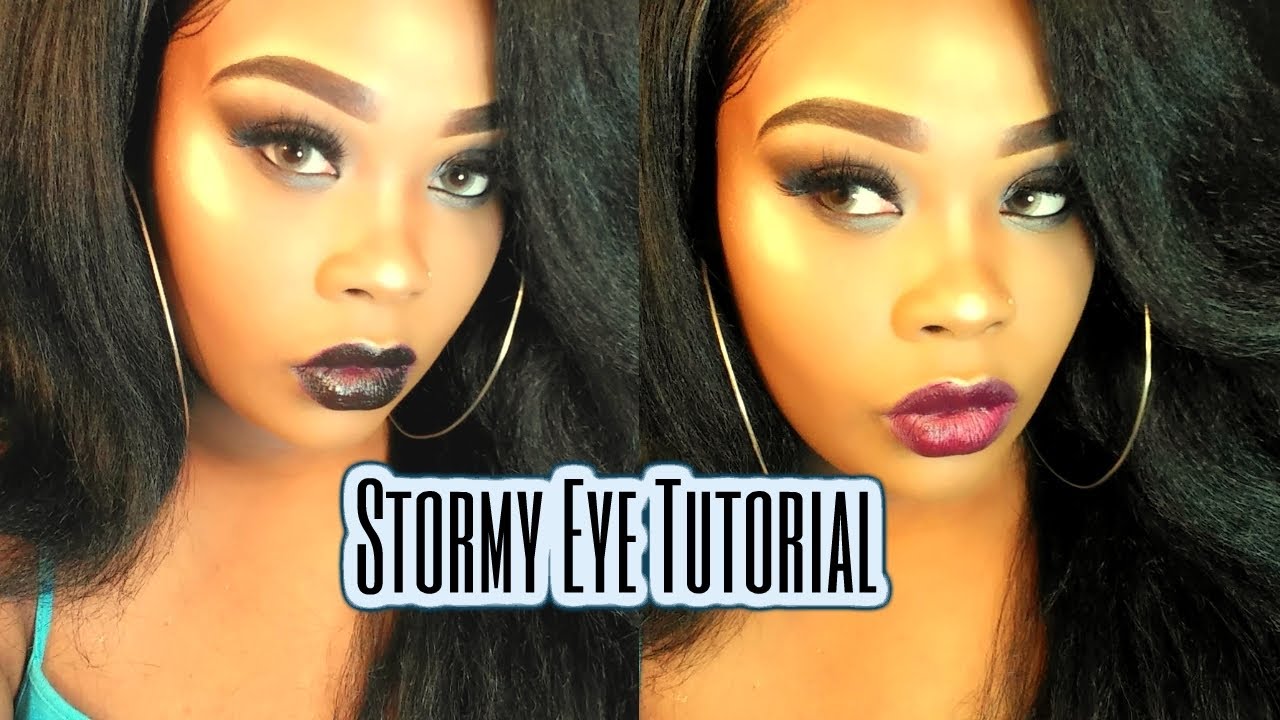 💋STORMY EYE MAKEUP TUTORIAL FT. ICON PALETTE by ABSOLUTE NEW YORK💋 ...