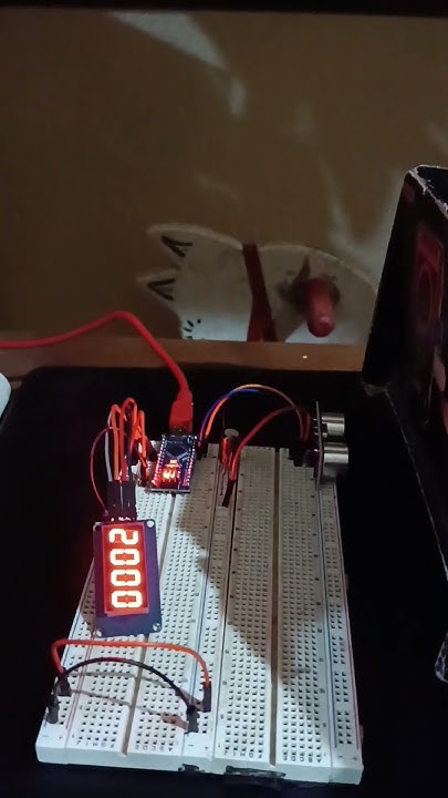 Atmega328p_HC_SR04(NO Arduino) - YouTube