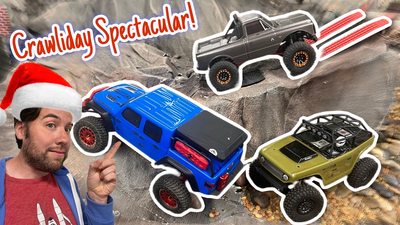 Mini Crawlers COMPETE on RC Crawler Course! - YouTube