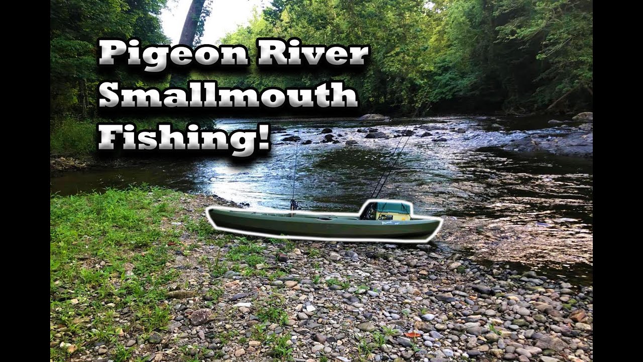 Pigeon River Kayak Fishing For Smallmouth Bass!!! - YouTube