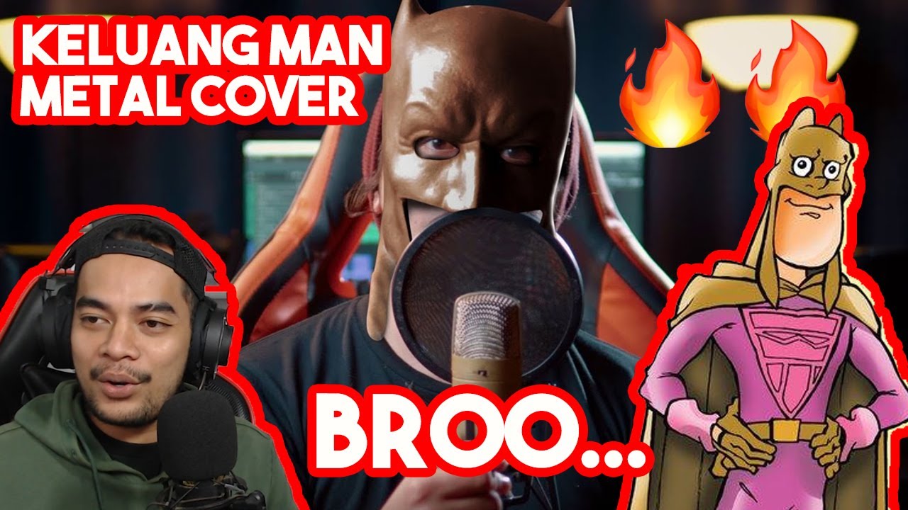 KELUANG MAN - Krisya | METAL Cover by Jake Hays - Shaf React! - YouTube