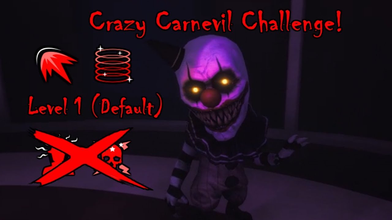 Crazy Carnevil Challenge! (Default Powers, No Telepathy & Primal Fear ...