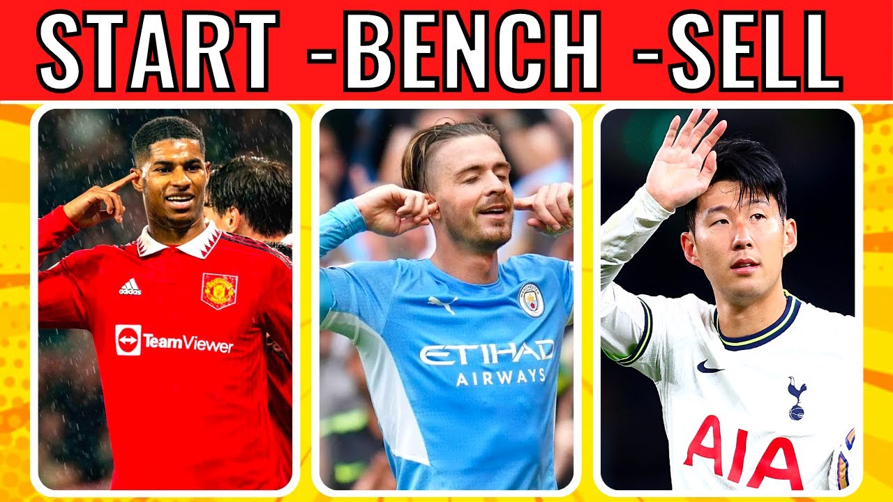 Build The Ultimate Football Team 🥳💪 START - BENCH - SELL !! - YouTube
