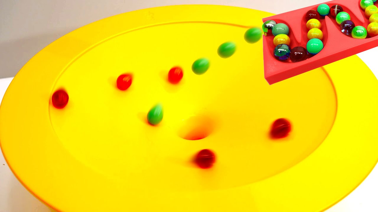 Marble Run Vortex - High Speed Run ASMR Marble Funnel - YouTube