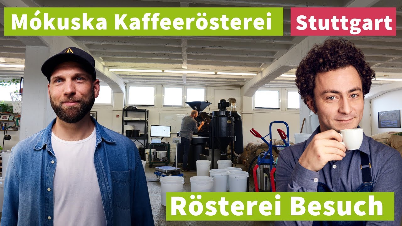 Rösterei Besuch in Stuttgart - Mókuska Caffè - YouTube