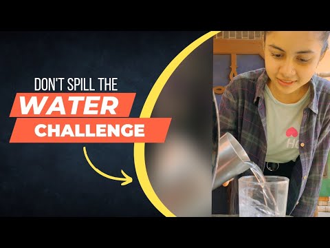 Don't Spill The Water challenge 💦 // Water Drop Challenge //Water Game ...