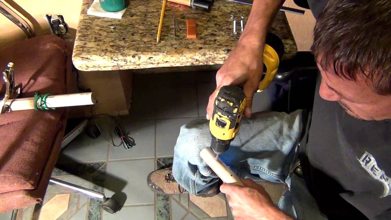 Building A Tactical Walking Stick 6 - YouTube