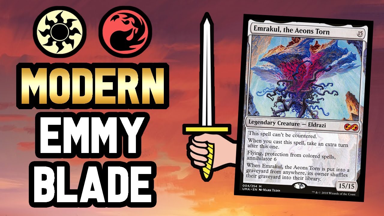 ⚔️ BOROS EMMYBLADE | Stoneblade meets Emrakul! 【 MTG Modern 】 - YouTube