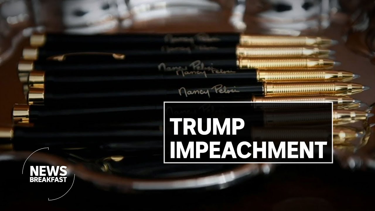 "Perfect" phones calls and Pelosi's pens - Chas Licciardello on Trump's ...