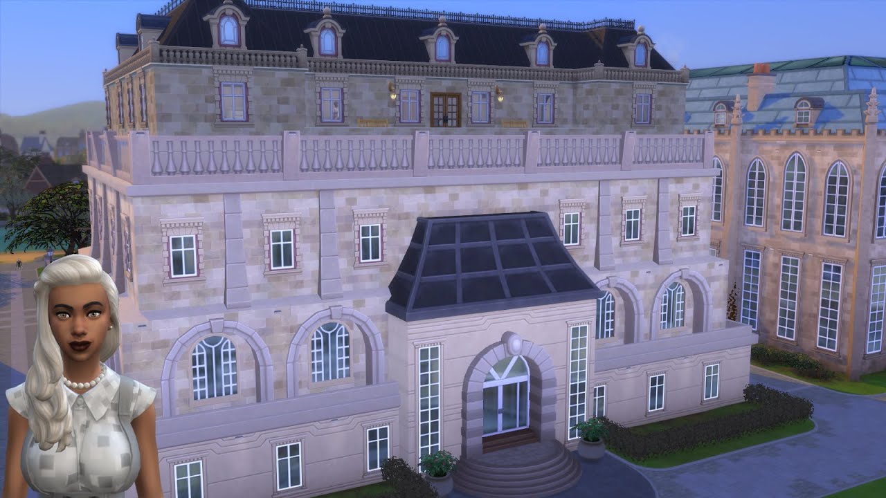 Exploring Britechester: WYVERN HALL and DARBY'S DEN Sims 4 House - YouTube