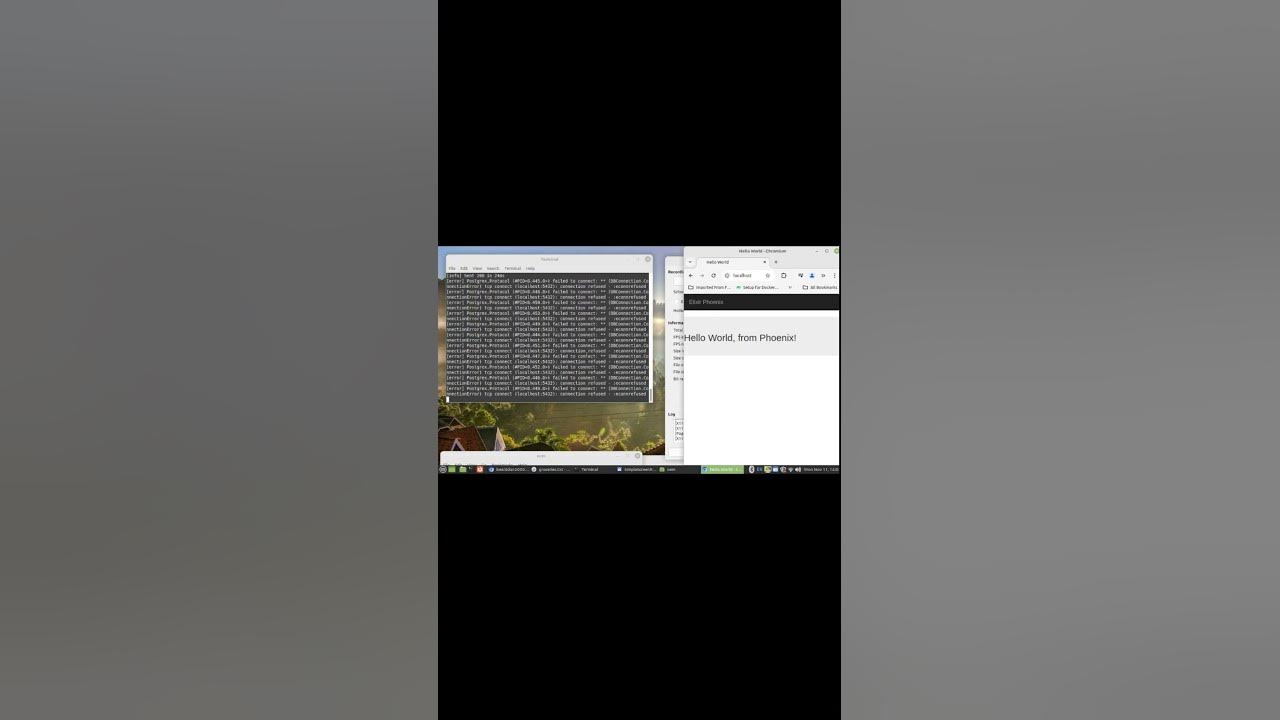 Programming elixir phoenix hello world web - YouTube