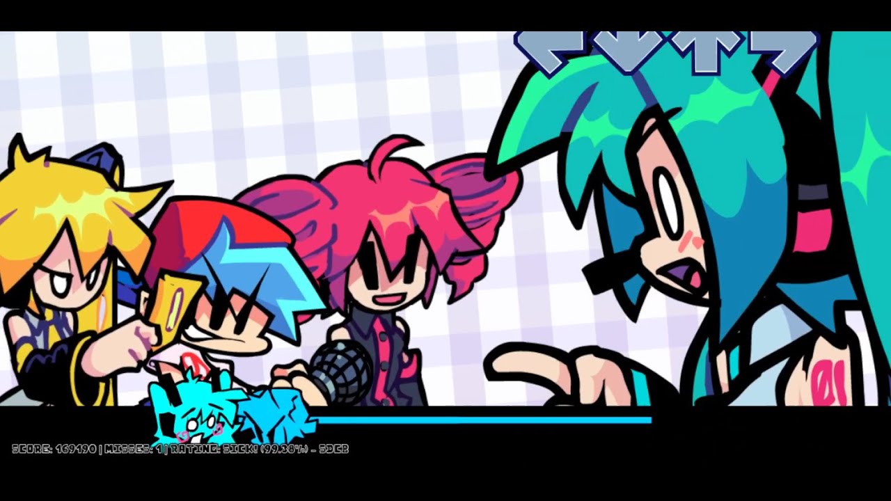 FnF Hatsune miku Project funkin - Fantasy Girl 01 - YouTube