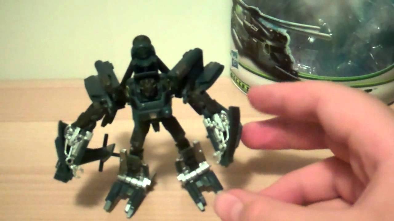 Transformers Dark of the Moon Cyberverse Commander Blackout Toy Review ...