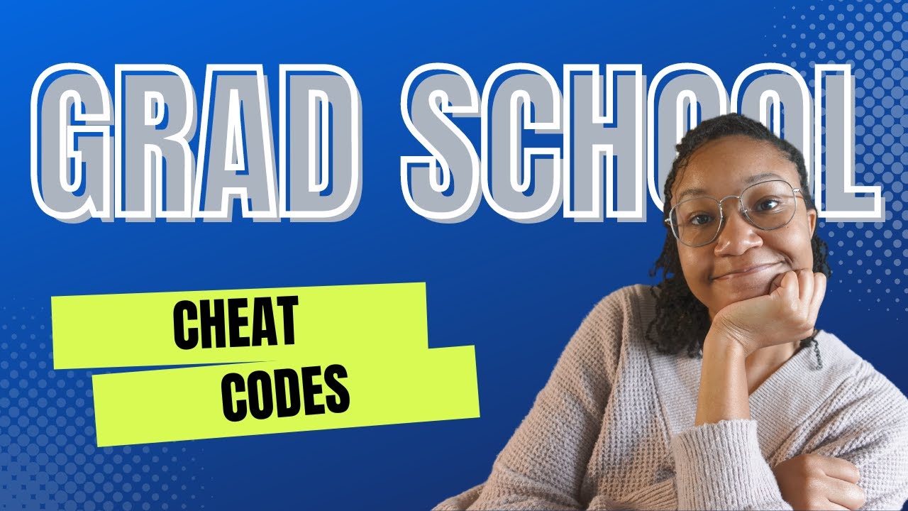 Grad School Cheat Codes in Psychology | GradGirlRambles - YouTube