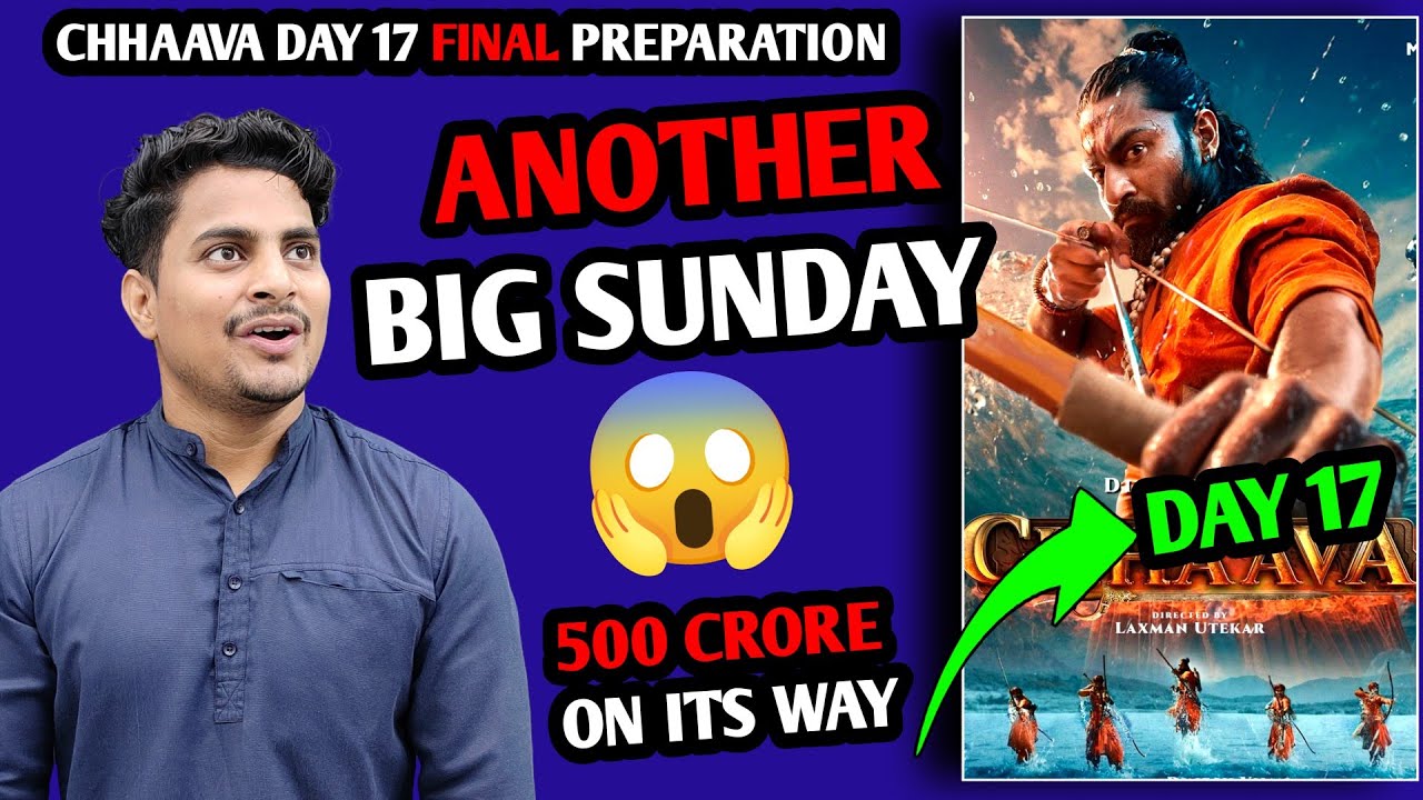 Chhaava Day 17 Advance Booking Report | Chhaava Day 17 Box Office ...