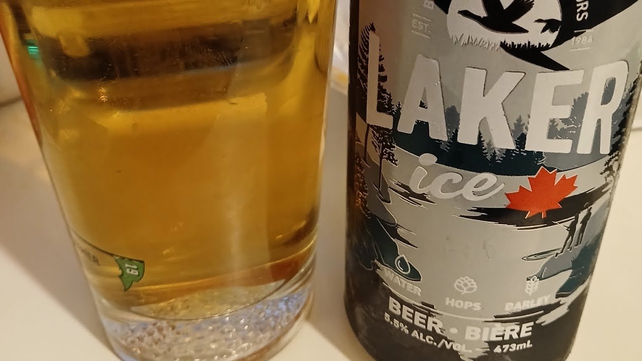Laker Ice 5.5% new can design - YouTube