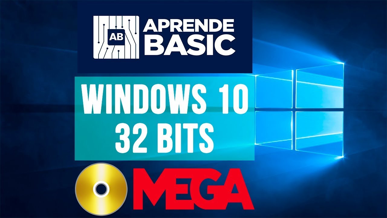 WINDOWS 10 32 BITS - Descarga e Instala desde MEGA - YouTube
