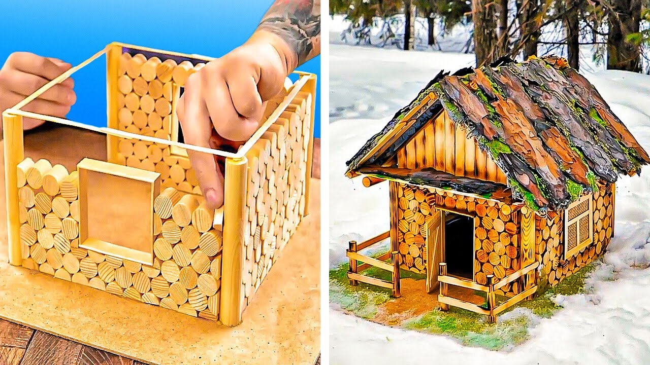 Amazing DIY Miniature Realistic Hacks And Crafts - YouTube