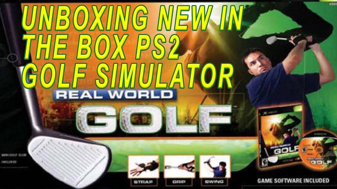 UNBOXING Real Golf Simulator for PS2 - Part 1 - YouTube