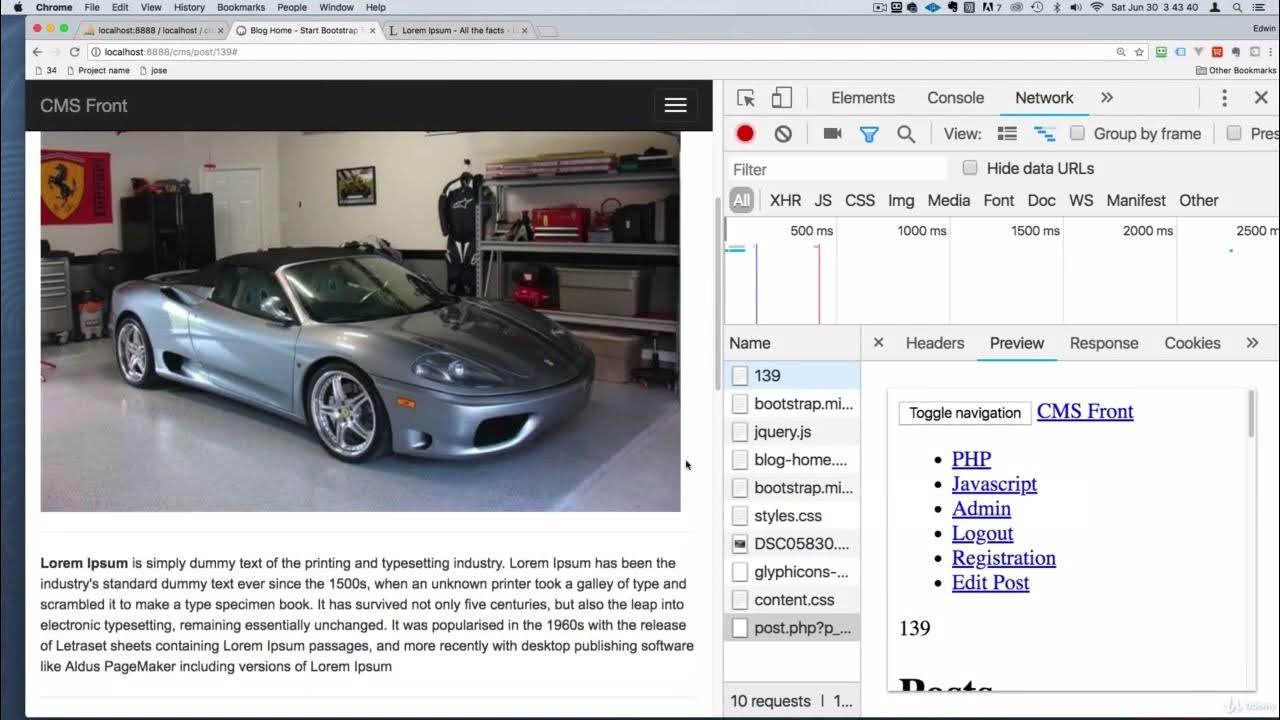 6 Updating post with Likes - CMS EXTRA FEATURE - POST LIKES- PHP COURSE CMS PROJECT - YouTube