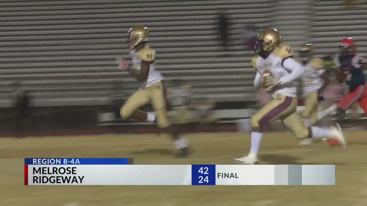Melrose beats Ridgeway 42-24 - YouTube