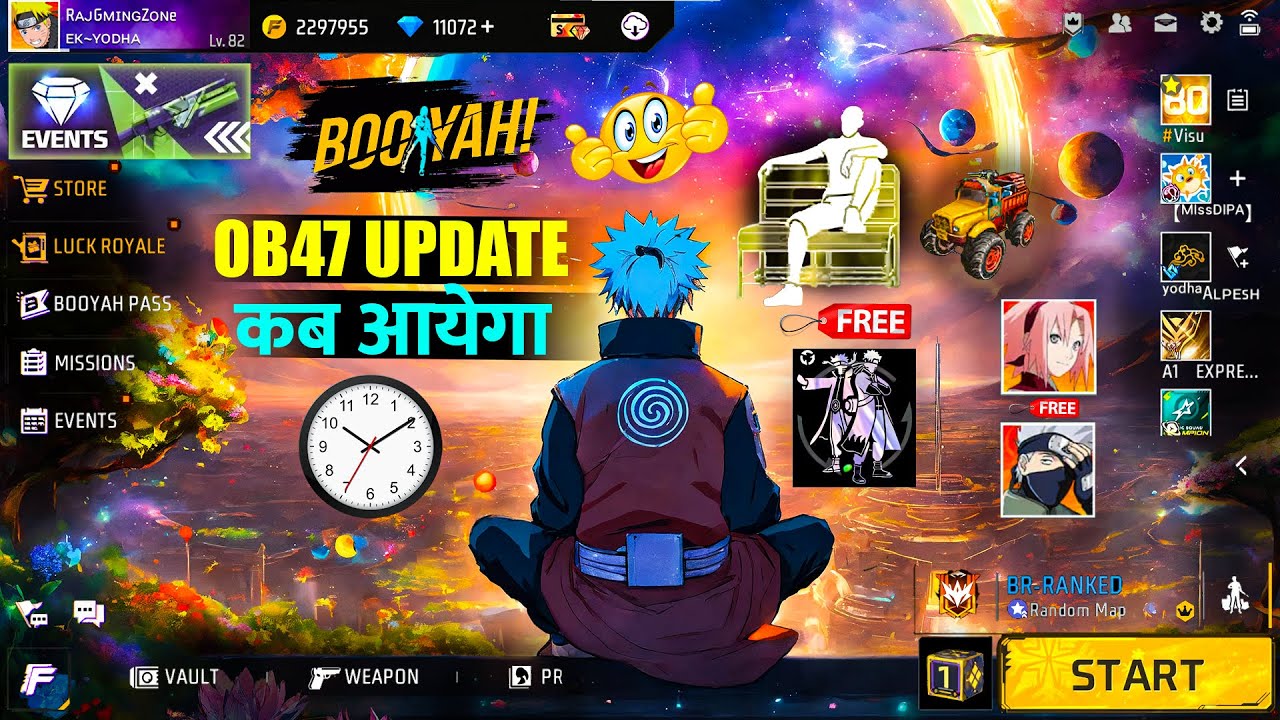 OB47 Update Kab Aayega Free Fire | Ob47 Update Confirm Date Free Fire ...