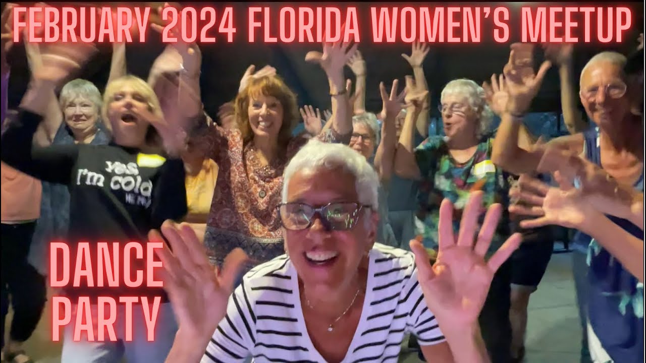 DANCE DANCE DANCE!! LULU'S WAY FLORIDA MEETUP - 75 SUPER FUN WOMEN ...