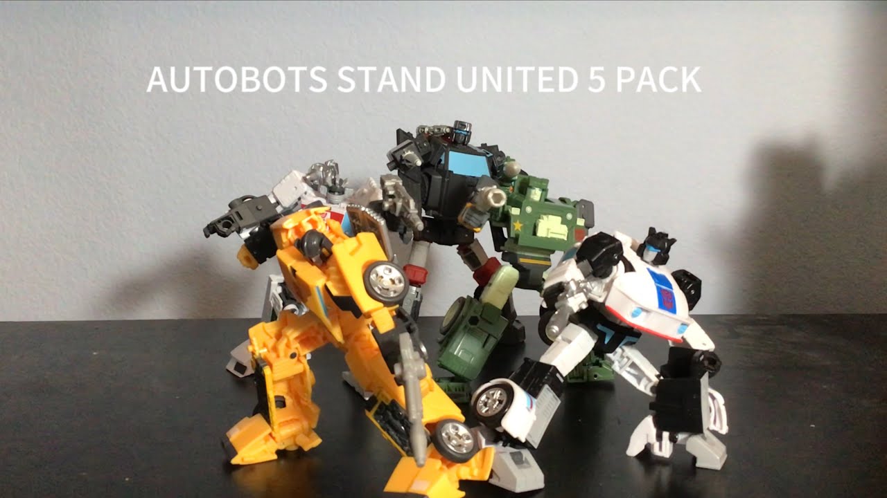 Transformers Legacy United Autobots Stand United 5 Pack Video Review ...