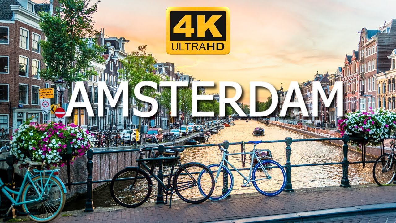 AMSTERDAM City Walking Tour {4K} Netherlands - YouTube