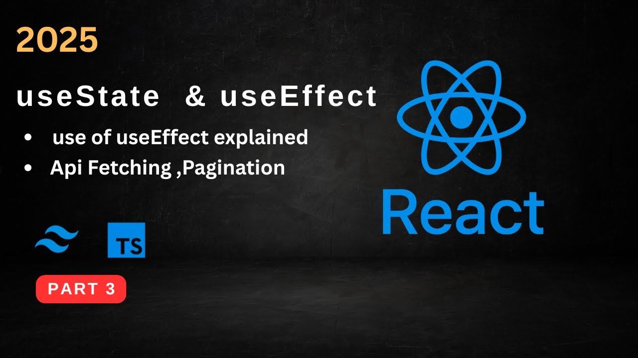 🔴 LIVE Part 3 : useEffect & useState Explained with Real API Project ...