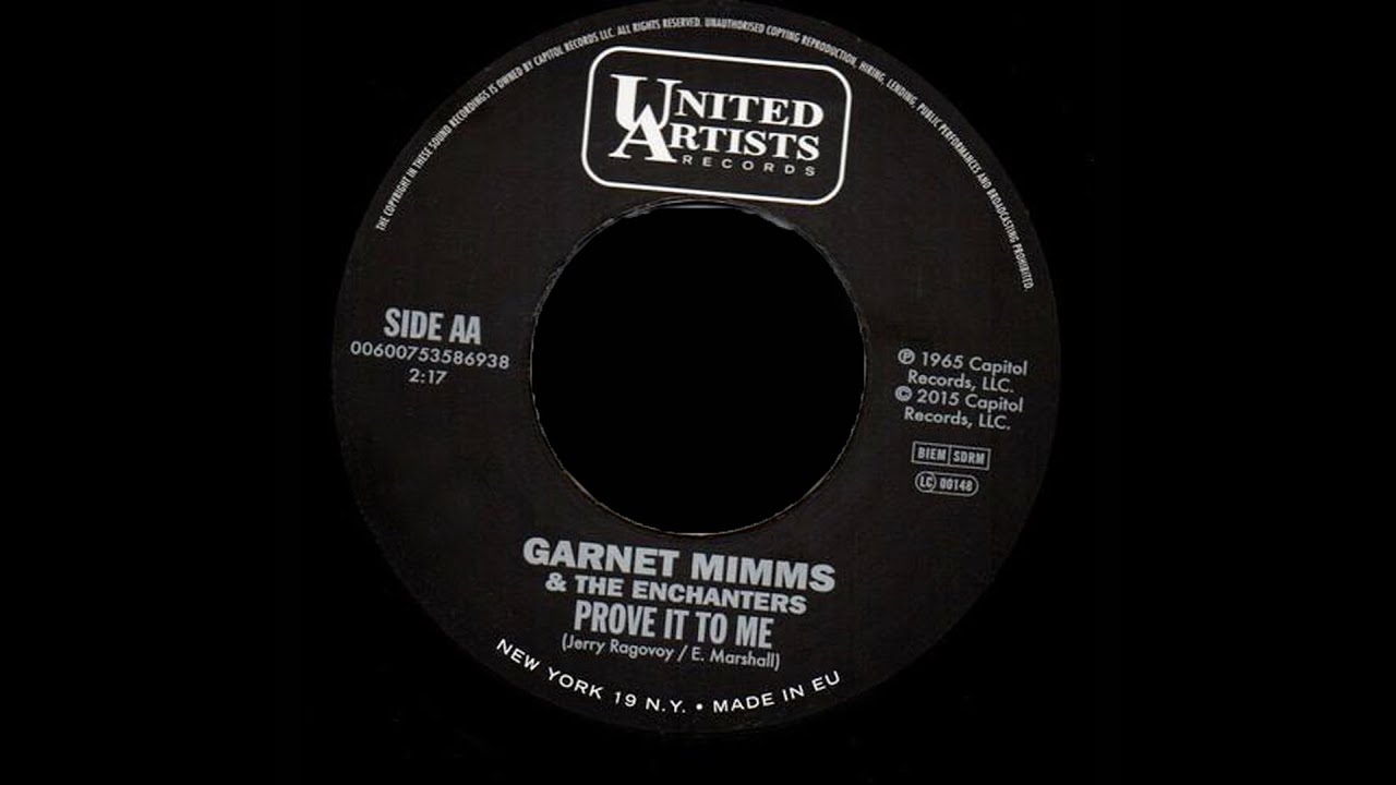 Garnet Mimms - Prove It To Me . ( Northern Soul ) - YouTube