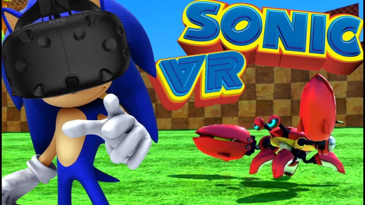 PLAYING AS SONIC IN VIRTUAL REALITY | Sonic VR Edition - YouTube