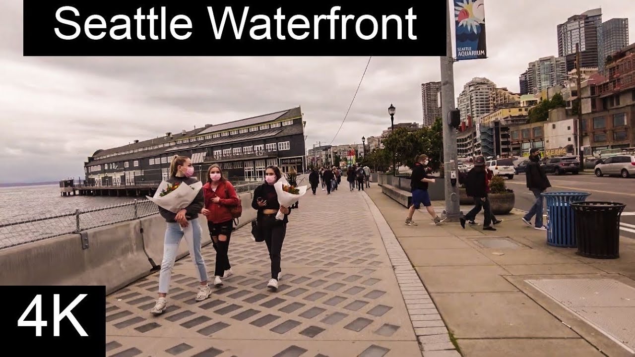 Seattle Wa🇺🇸 Waterfront 4K walk Tour 2021 - YouTube