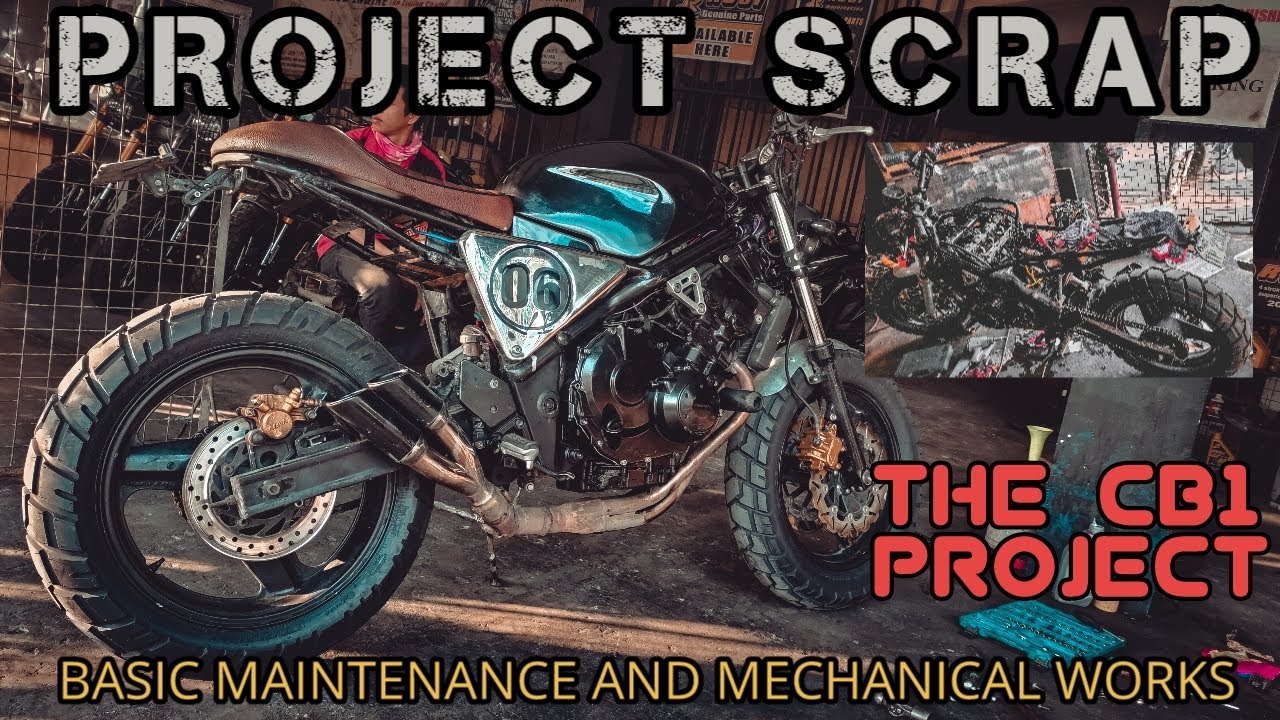 PROJECT SCRAP(HONDA CB1 NC27) | MAINTENANCE AND MINOR ENGINE WORKS ...