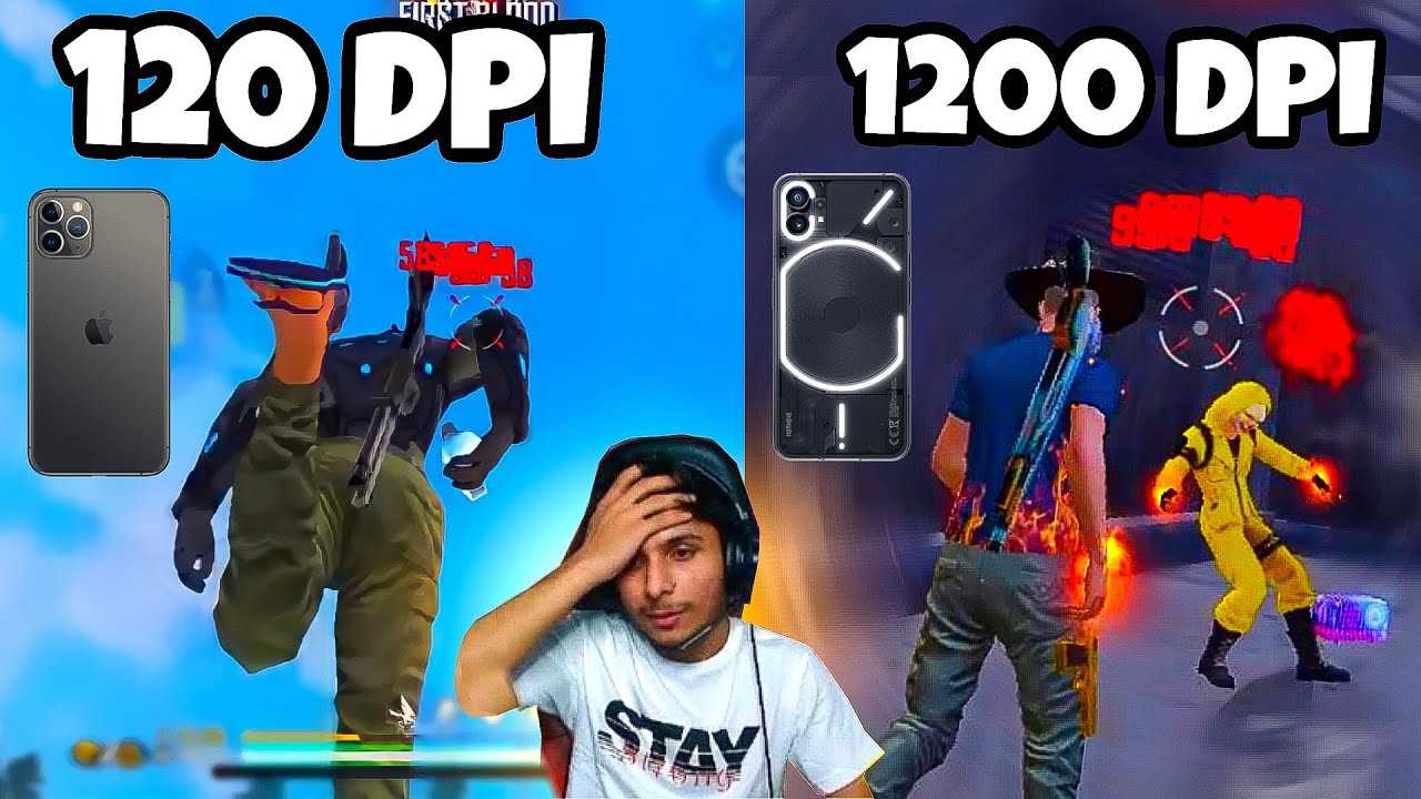 iPhone 120 DPI Vs Android 1200 DPI !! Shocking 😱🔥 Nothing Phone 1 📲 ...