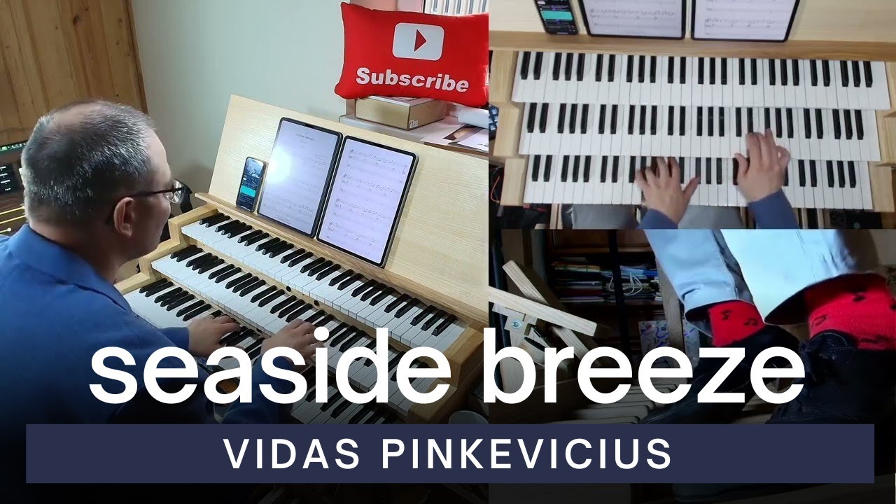 Vidas Pinkevicius - Seaside Breeze, Op. 380 (Organ Solo) - YouTube