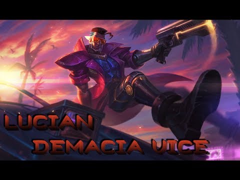 Skin Lucian demacia vice - League of legends [FR] - YouTube