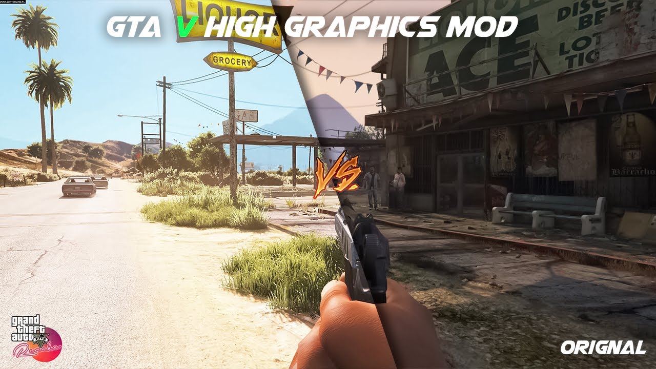 How To Install Graphics Mod In GTA 5 | GTA V Remake | Ultra Realistic ...