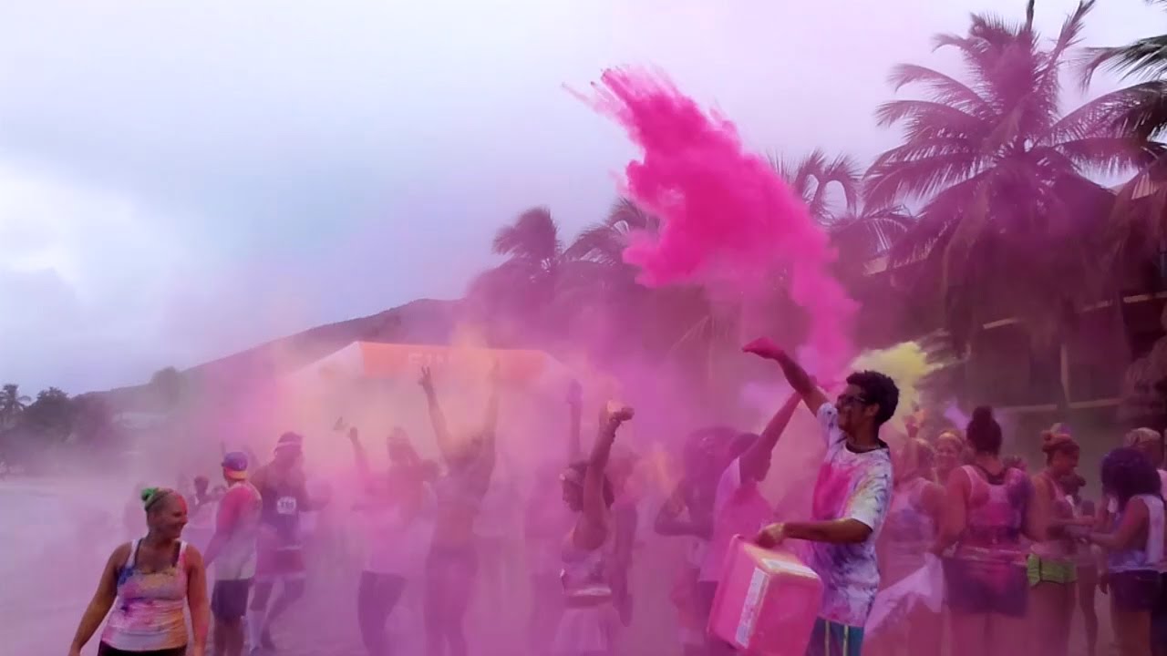 Powder Party on the Beach - YouTube