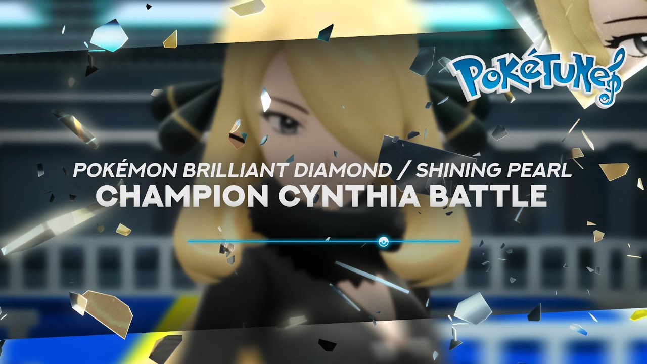 Pokémon Brilliant Diamond / Shining Pearl - Champion Cynthia Battle 🎵 ...