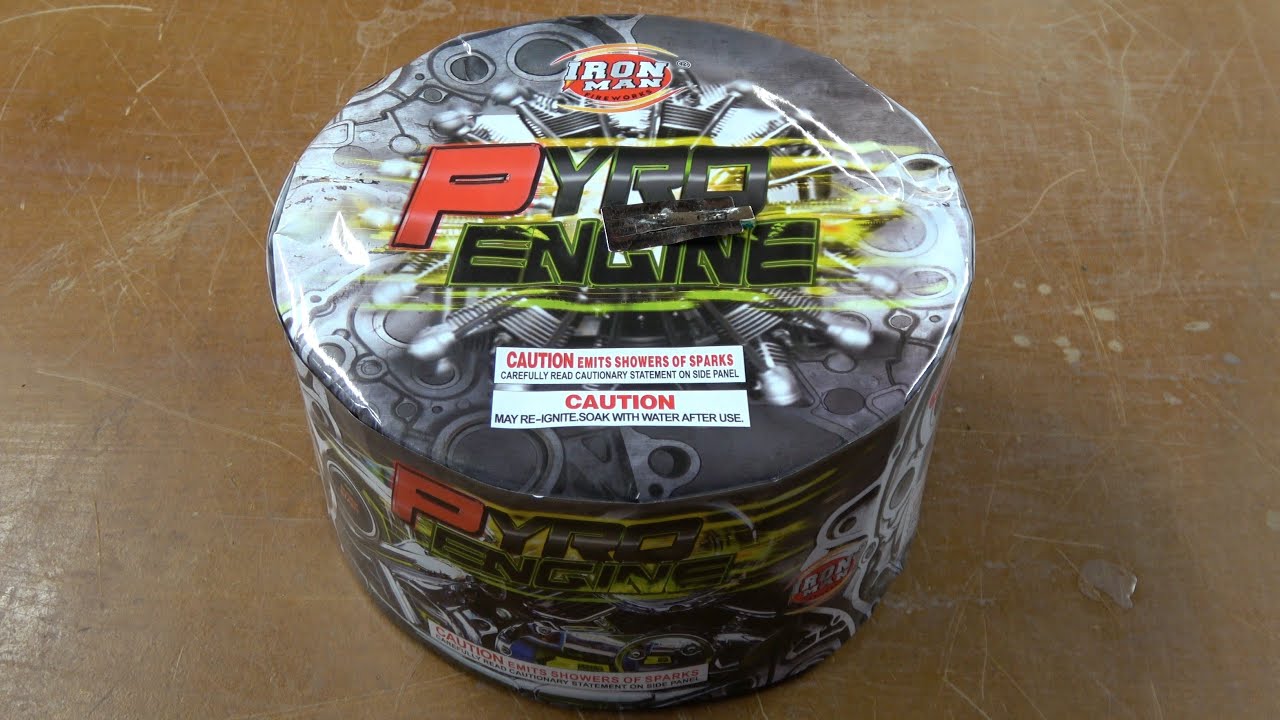 Pyro Engine by Iron Man Fireworks - YouTube